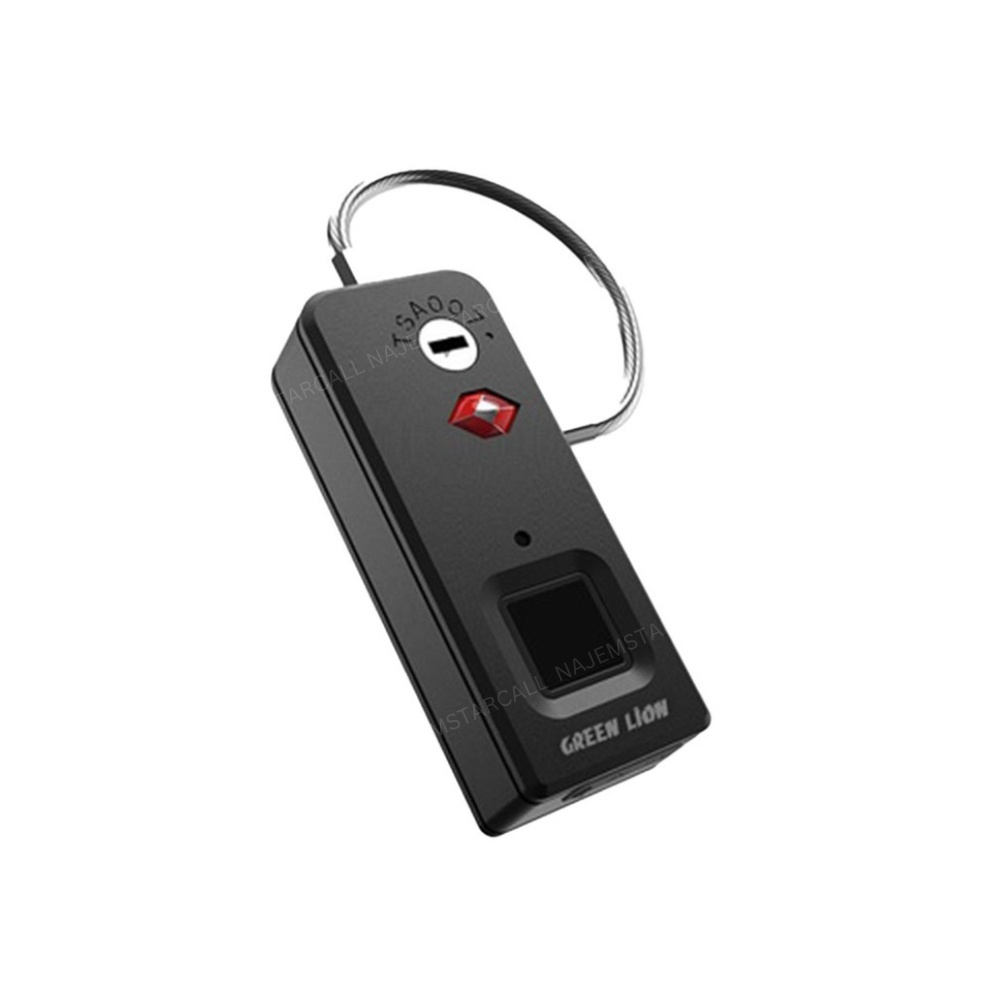 Green Lion mini Fingerprint Padlock - Best Price | Fast Delivery