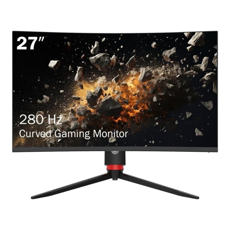 27 inch 280Hz Curved Gaming Monitor - 280Hz Refresh Rate